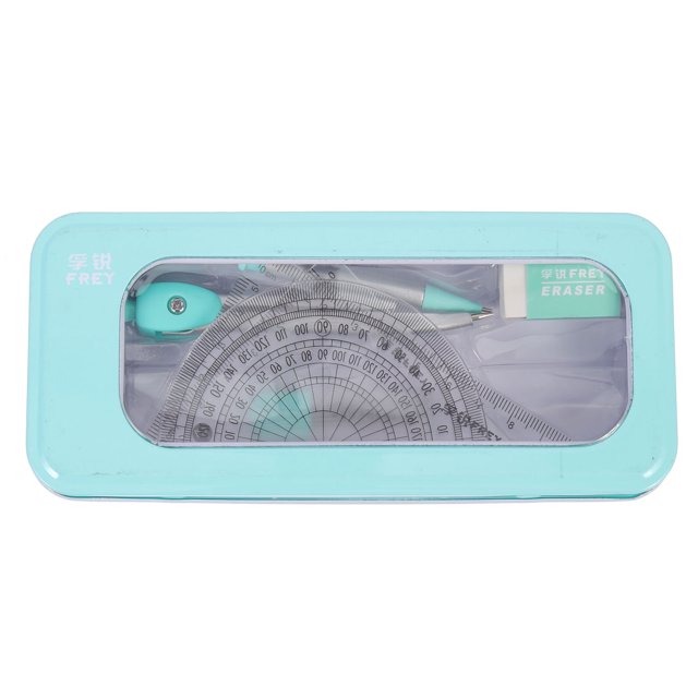 MLINS 4 Sets of Math Compass and Protractors Kit Geometry Tools Math ...