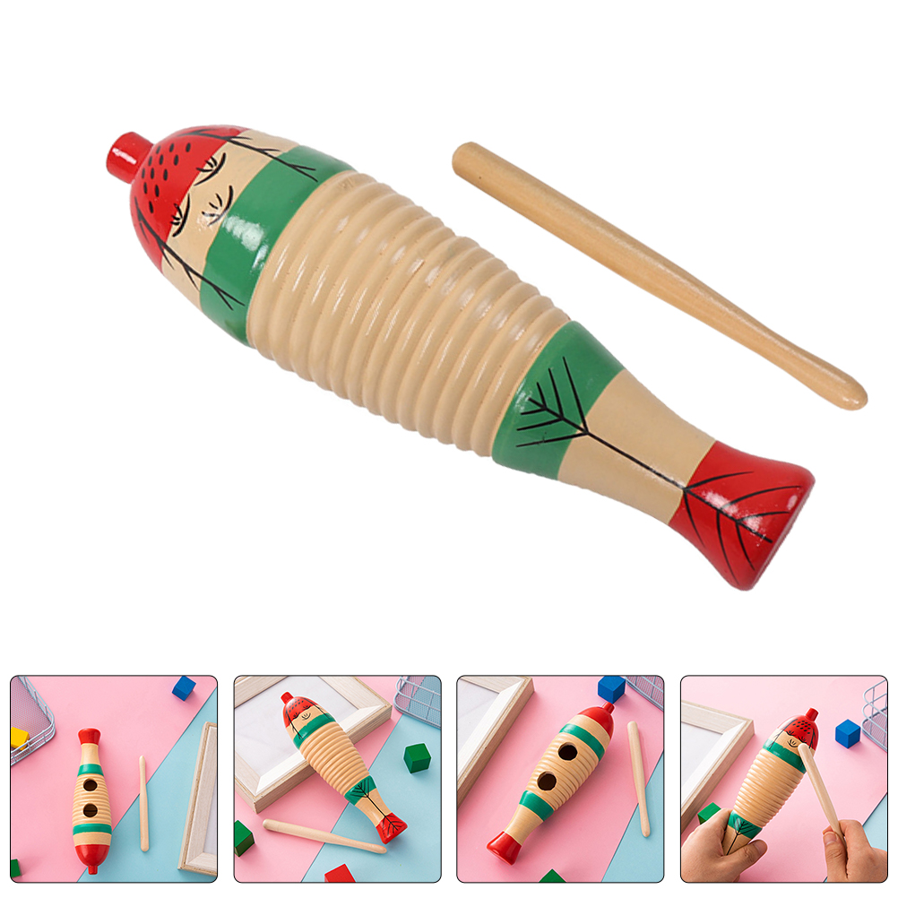 MLINS 4 Sets of Percussion Instruments Wood Musical Instrument ABS ...
