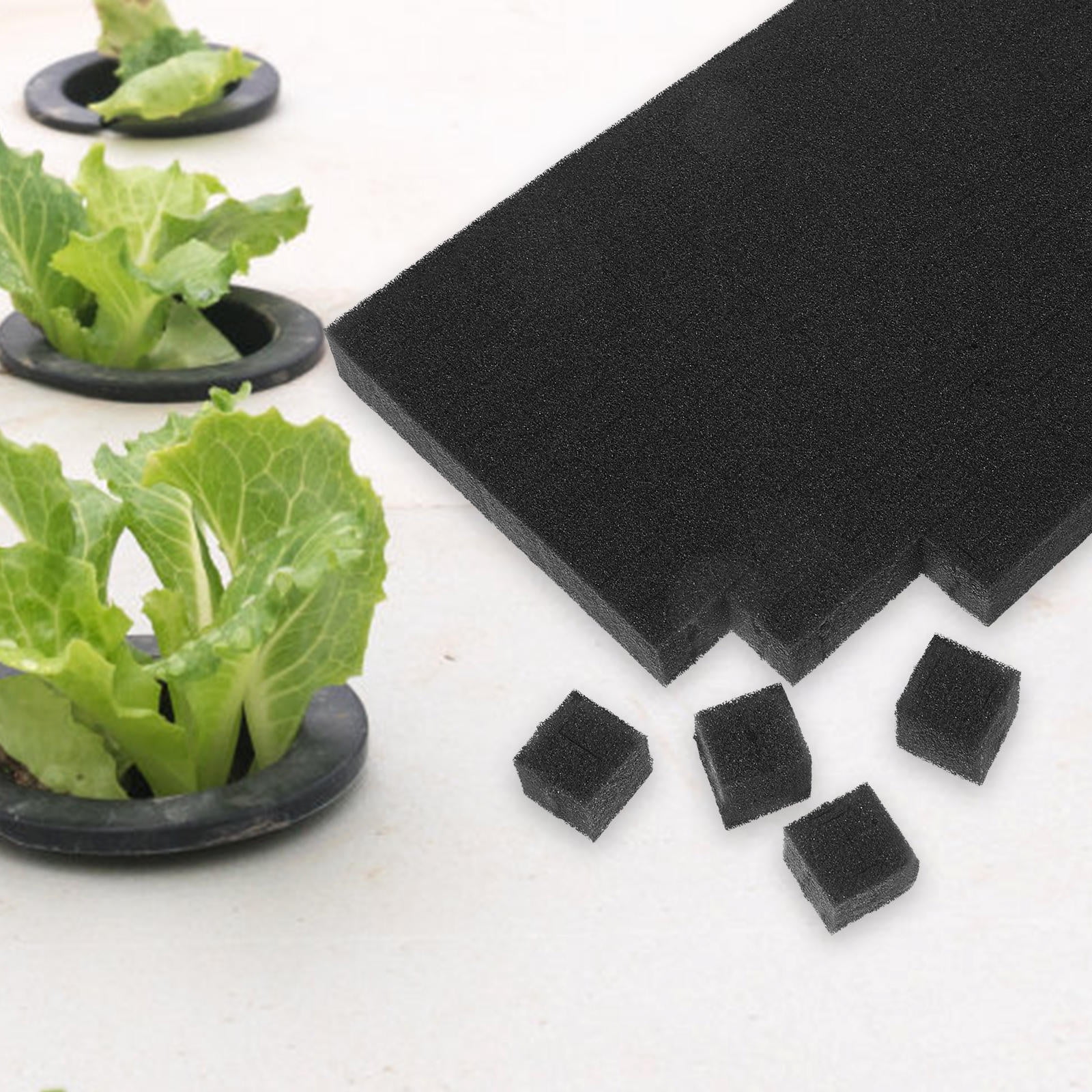 MLINS 4 Sheet Hydroponic Sponges Planting Gardening Tool Soilless ...