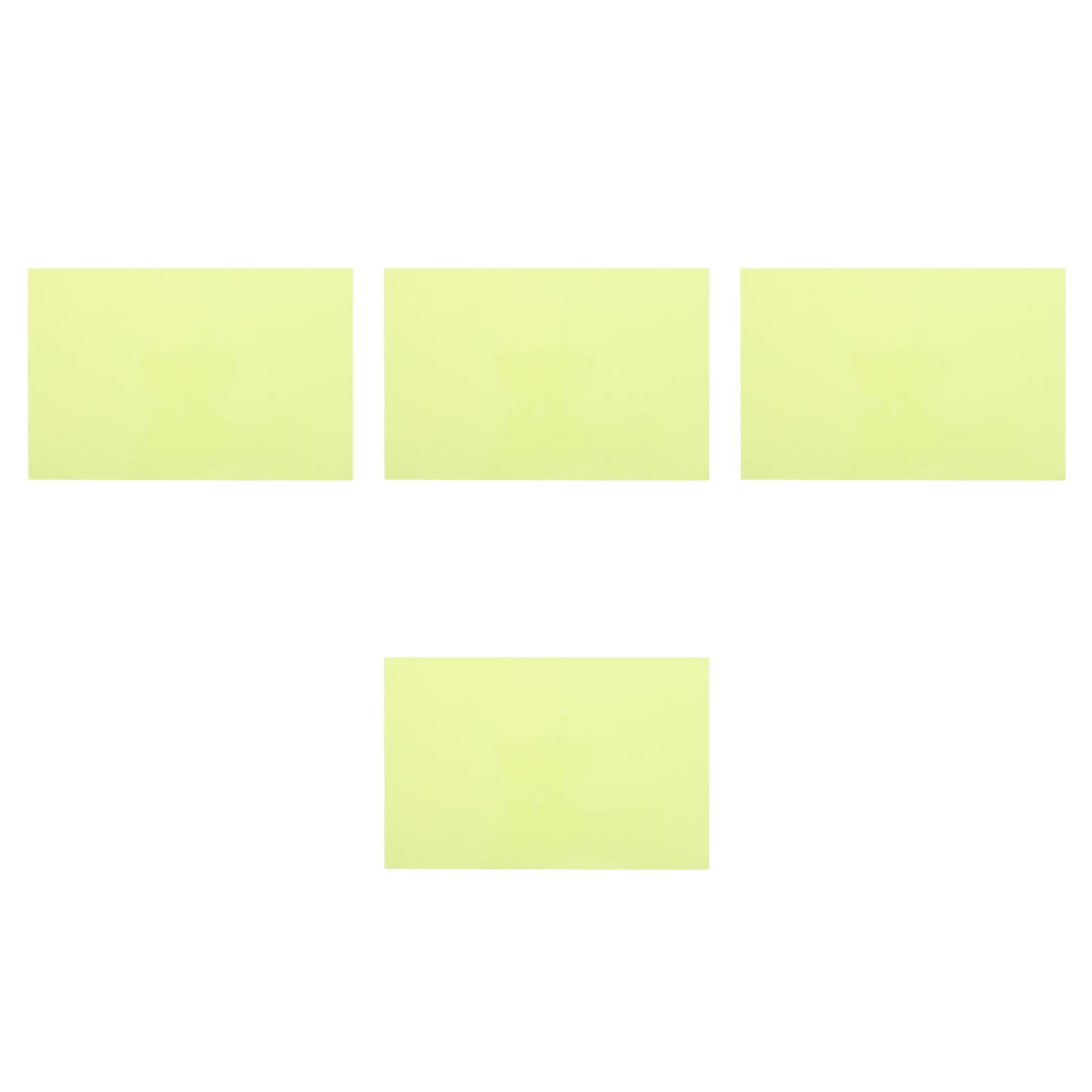 MLINS 4 Sheets Figurine Making Sticker Glow In Dark Figure Sheet ...