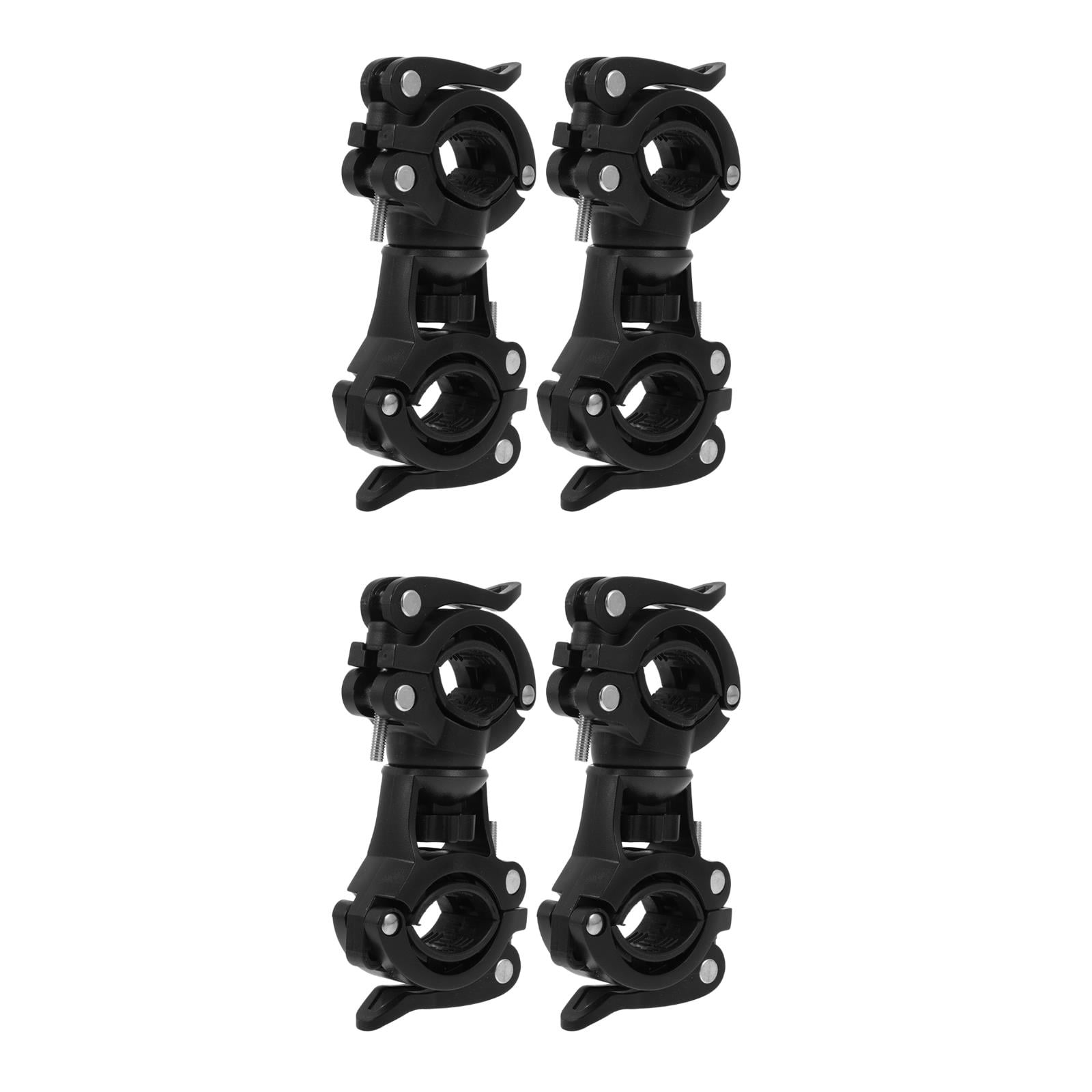 MLINS 4 pcs Bike Flashlight Holder Bicycle Mounting Bracket Dual Hole ...