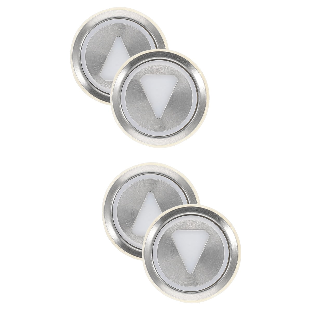 MLINS 4 pcs Elevator Button Replacement Switch Button Stainless Steel ...