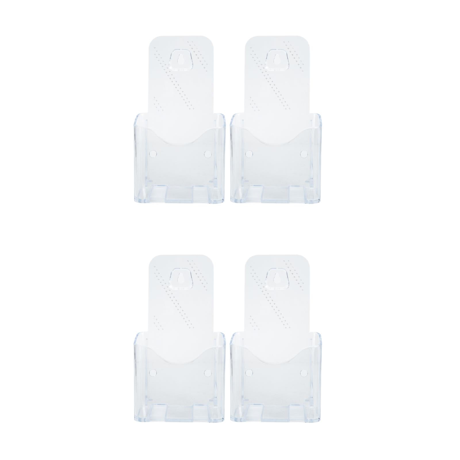 MLINS 4 pcs Flyer Display Stand Brochure Holder Clear Flyer Holder for ...