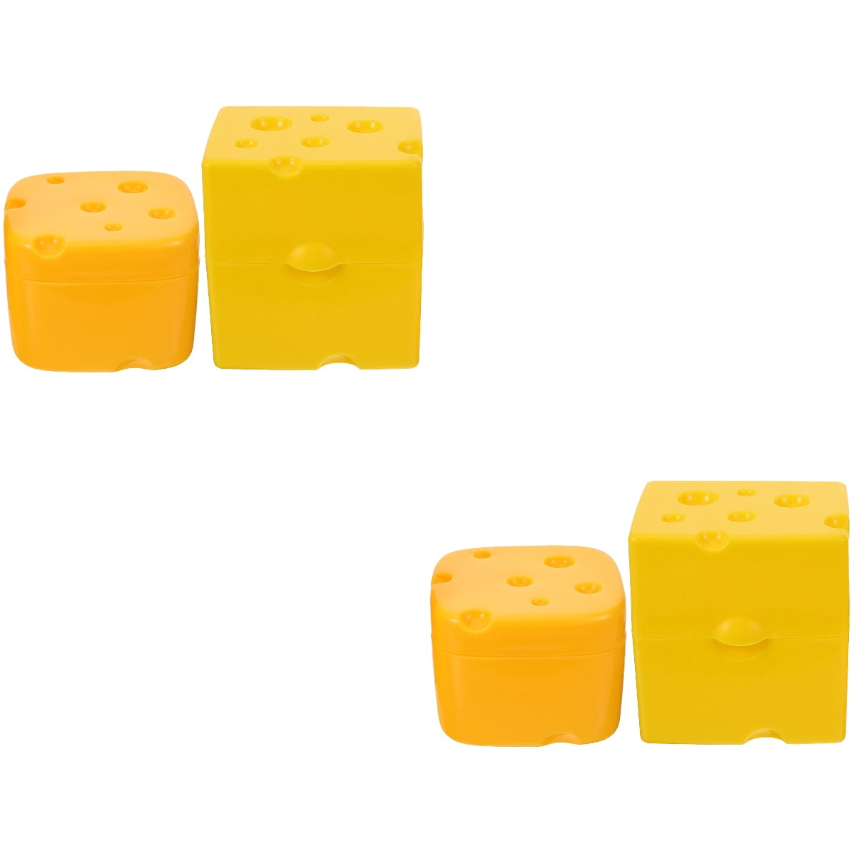 MLINS 4 pcs Refrigerator Cheese Preservation Box Fridge Cheese ...