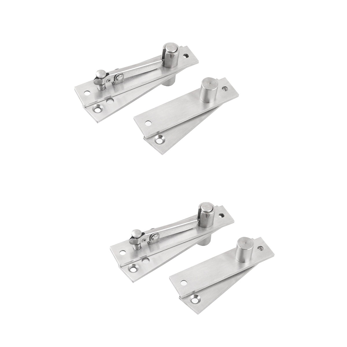 MLINS 4 pcs Solid Rotating Hinge 360 Degree Stainless Steel Door Pivot ...