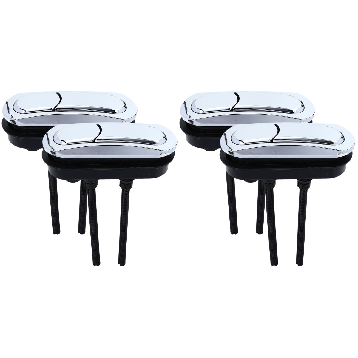 MLINS 4 pcs Toilet Water Tank Push Button Plastic Toilet Button Toilet ...