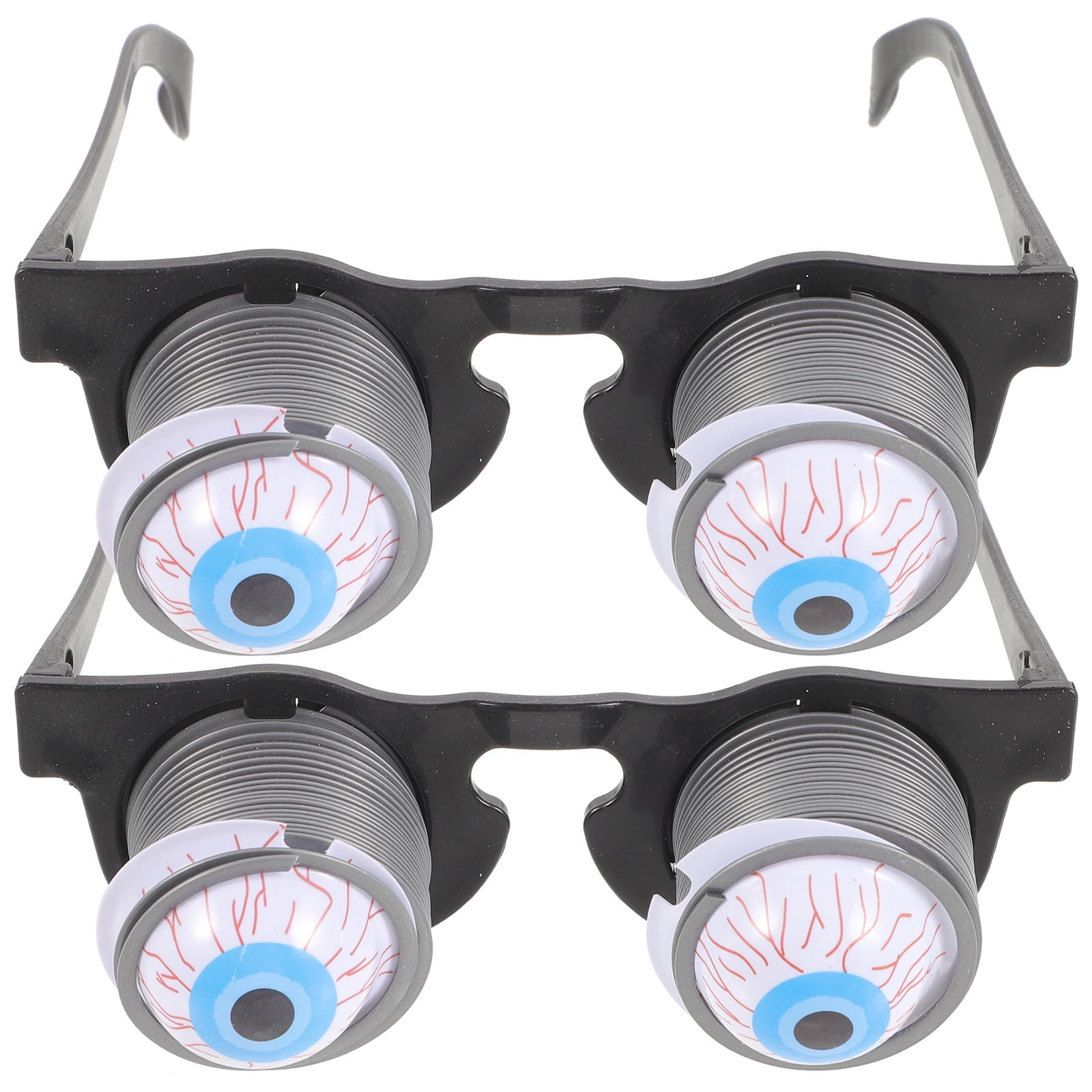 MLINS 4 pcs Tricky Eyeball Eyewear Scary Spring Eyeball Glasses ...