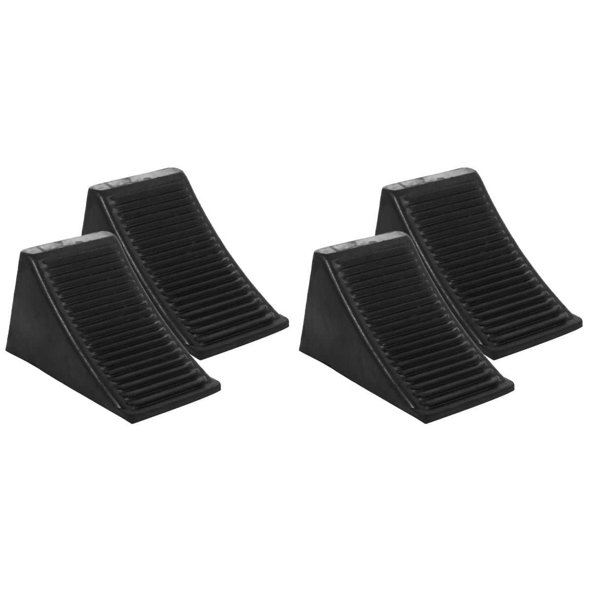 MLINS 4 pcs Wheel Chocks RV Wheel Stabilizer Trailer Blocks Travel ...