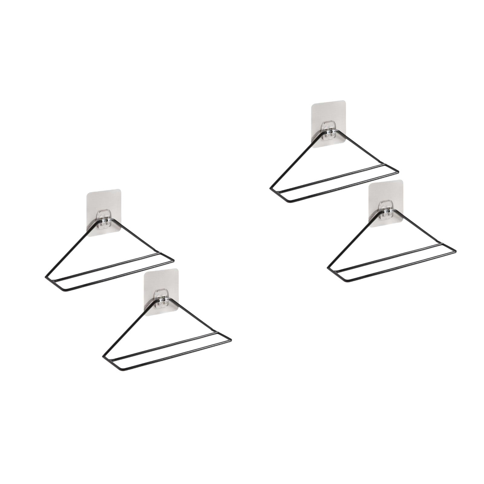 MLINS 4 pcs Wrought Iron Hanging Shoes Rack Hangers Wall Mounted Shoes ...