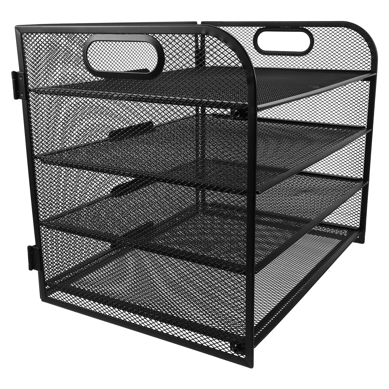 MLINS 4-tier Desktop File Organizer Paper Organizer File Sorter ...