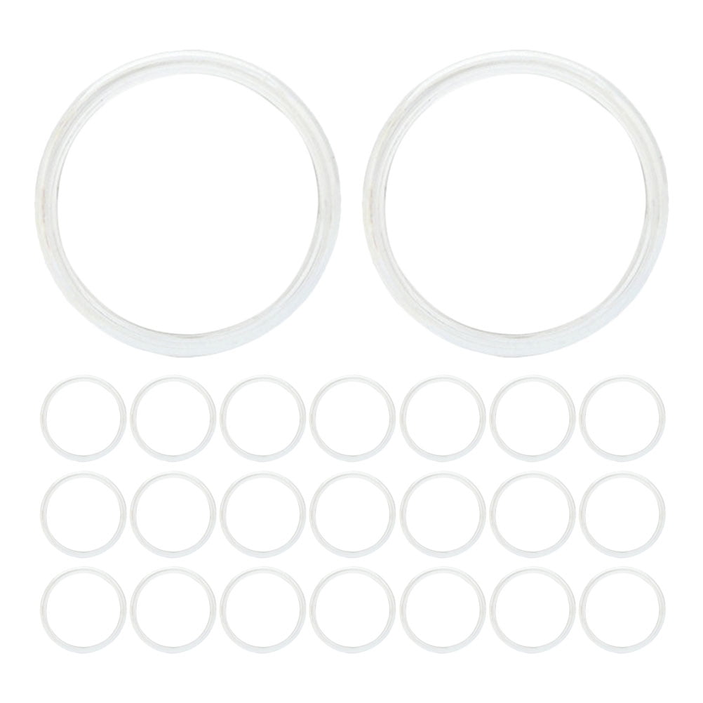 MLINS 40 Pcs Disc Rings for Planners Binding Discs Expansion Padded ...