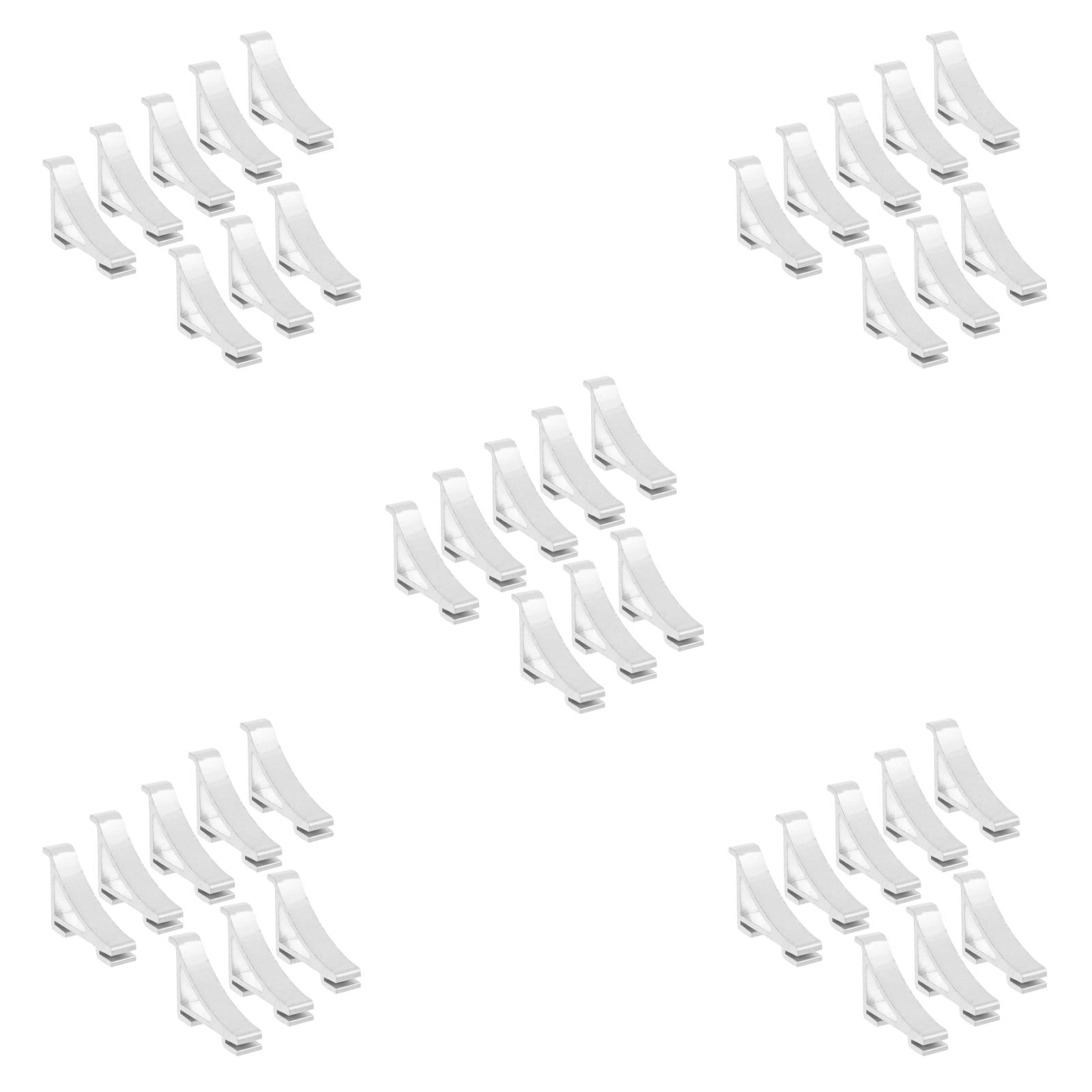 MLINS 40 Pcs Freezer Shelf Clips, Cooler Shelf Clips Refrigerator ...