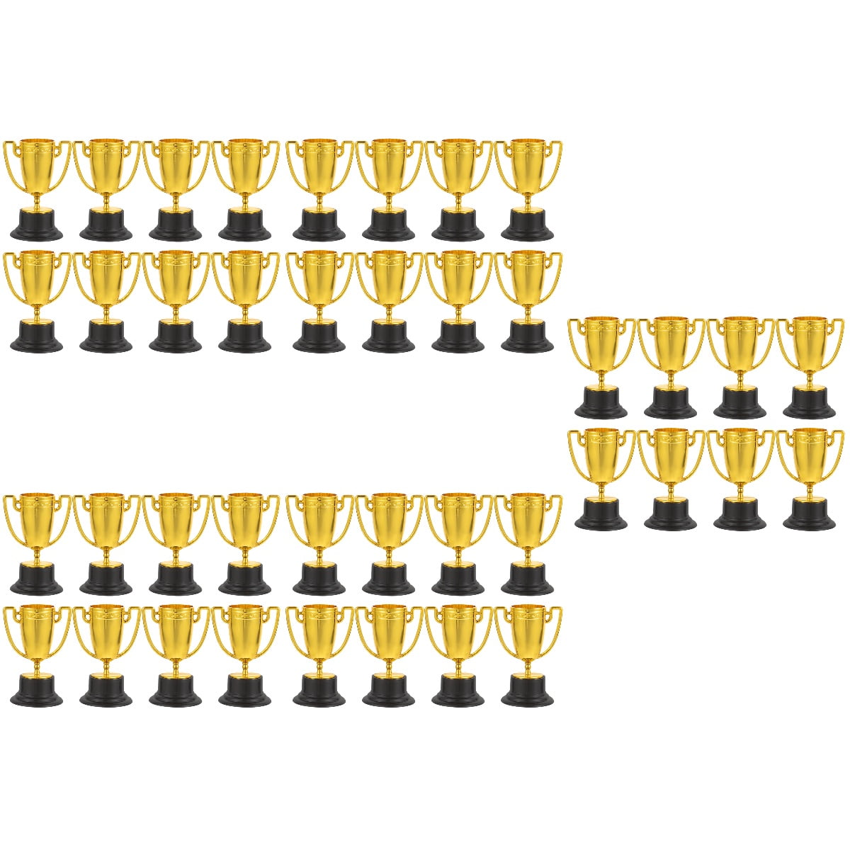 MLINS 40 Pcs Kids Race Game Trophies Mini Trophy Model Trophy Ornament ...