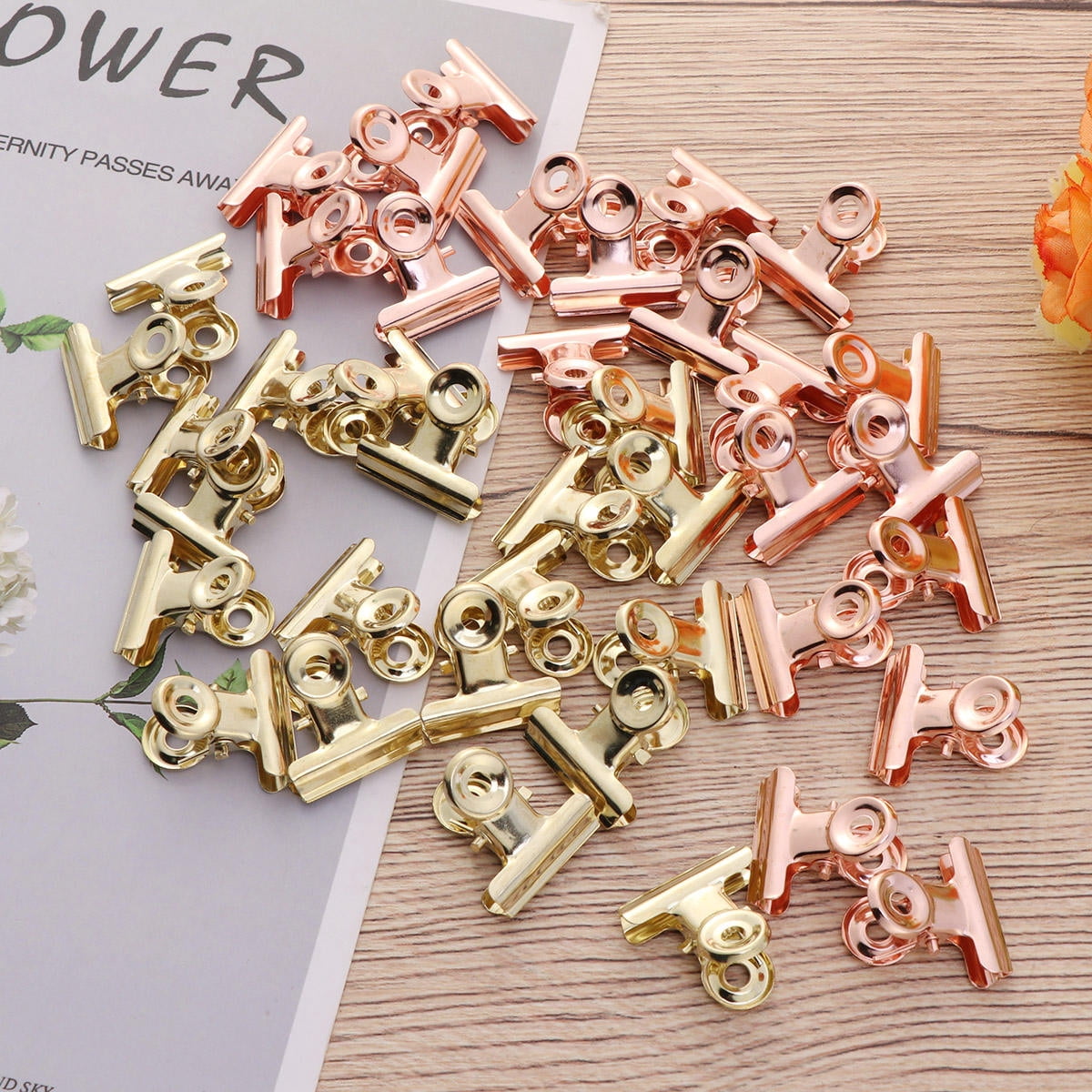 MLINS 40 Pcs Metal Clip Diary Decoration Figured Paper Clips - Walmart.com
