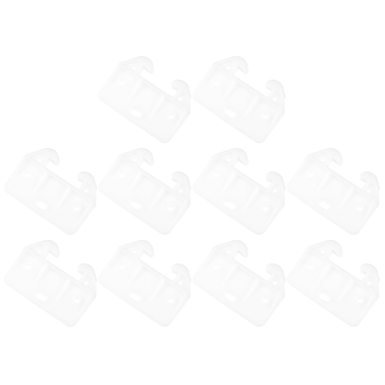 MLINS 40 Pcs Plastic Drawer Guides Drawer Track Guides Replacement ...