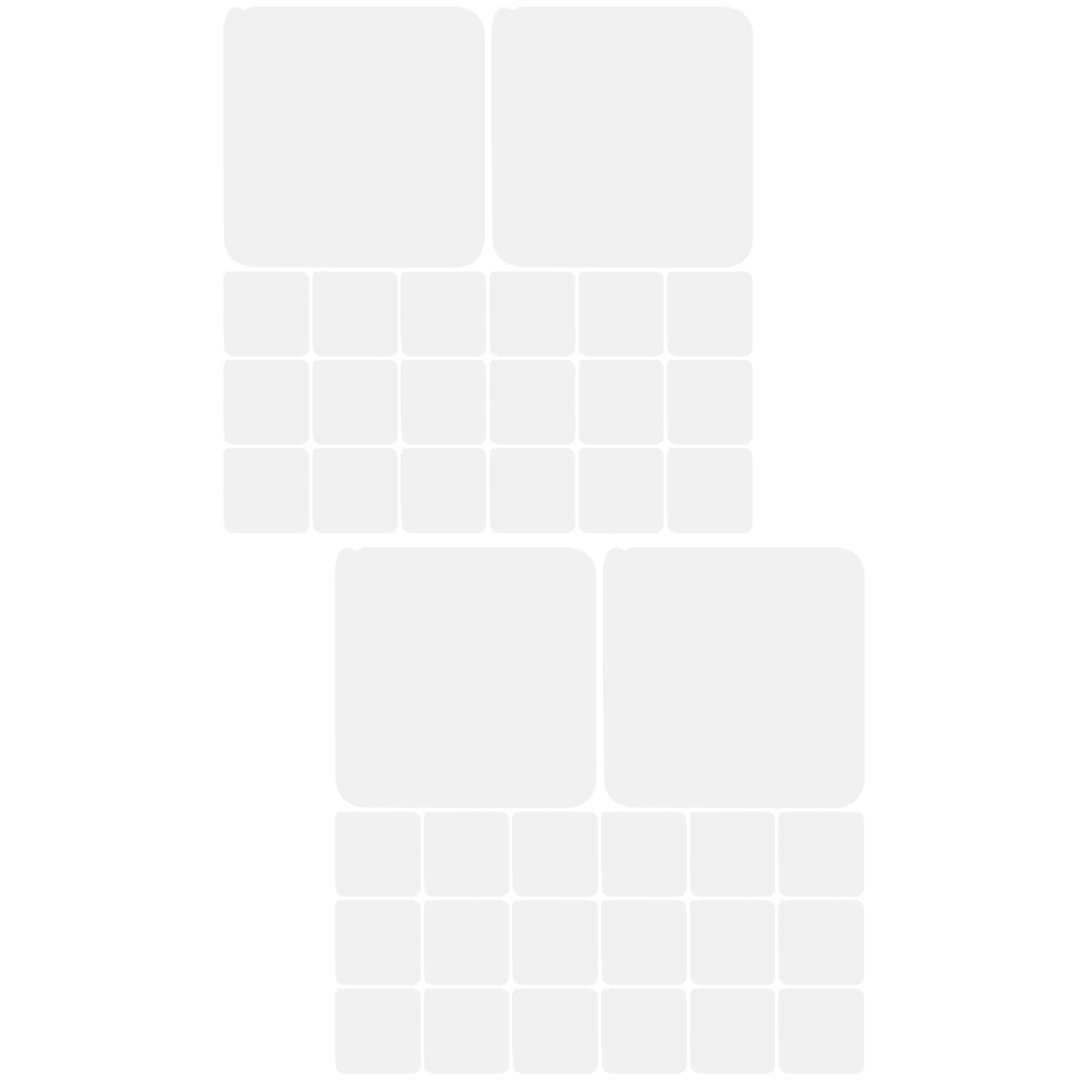 MLINS 40 Pcs Swimming Patches Rings Repair Patches Inflatable Rafts ...