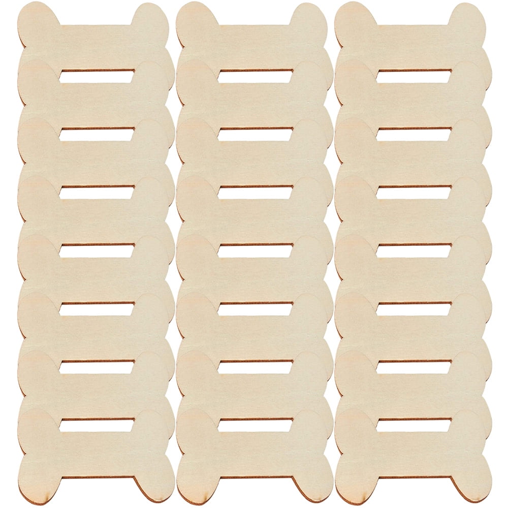 MLINS 40 Pcs Wool Felt Handcrafts Dog Toys for Boredom Interactive Bone ...