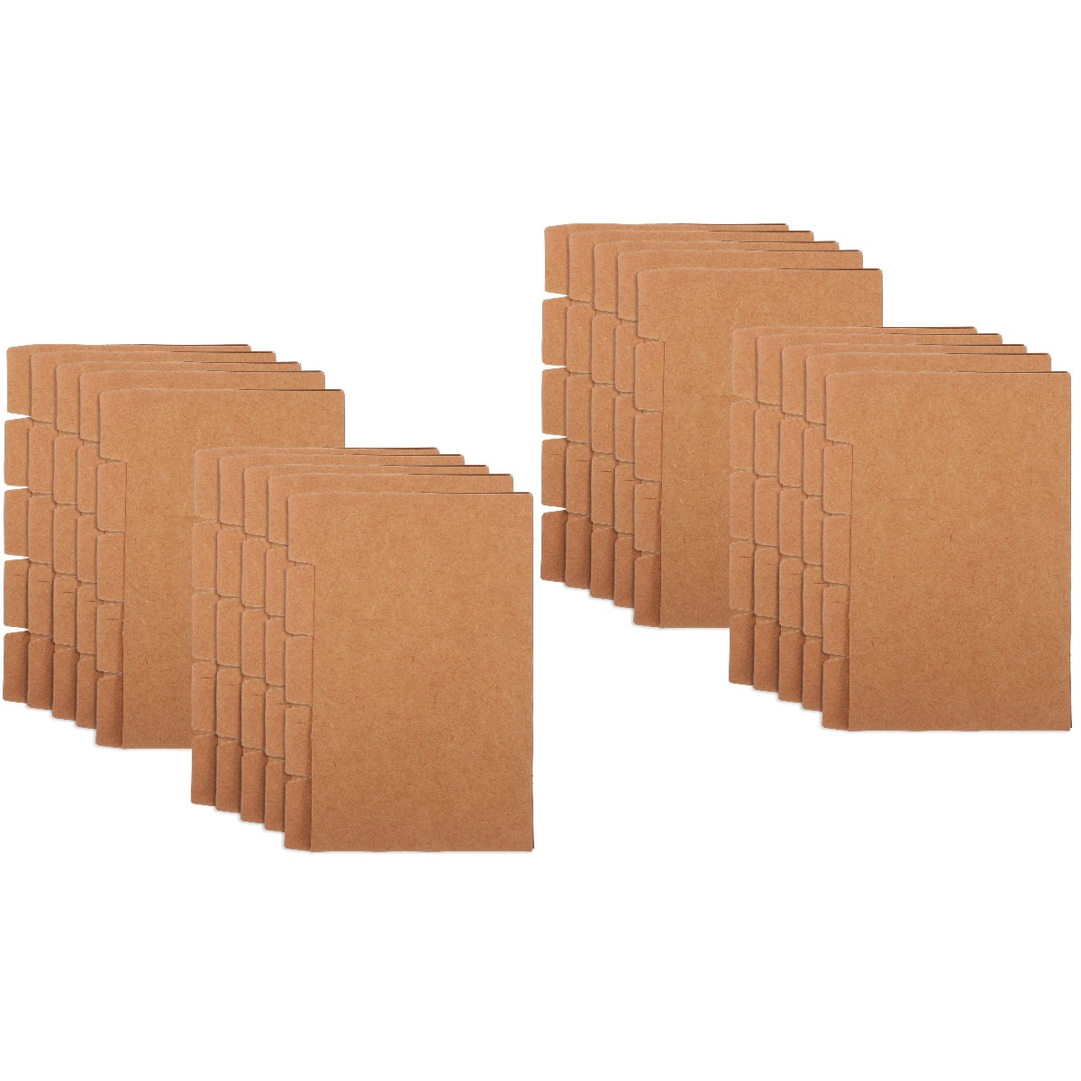 MLINS 40 Sets of Professional Tab Dividers Portable Binder Dividers ...