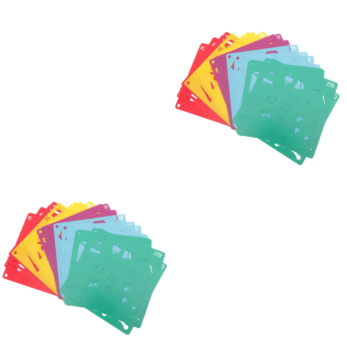 MLINS 40 Sheets Painting Templates Interesting Drawing Templates Diy ...