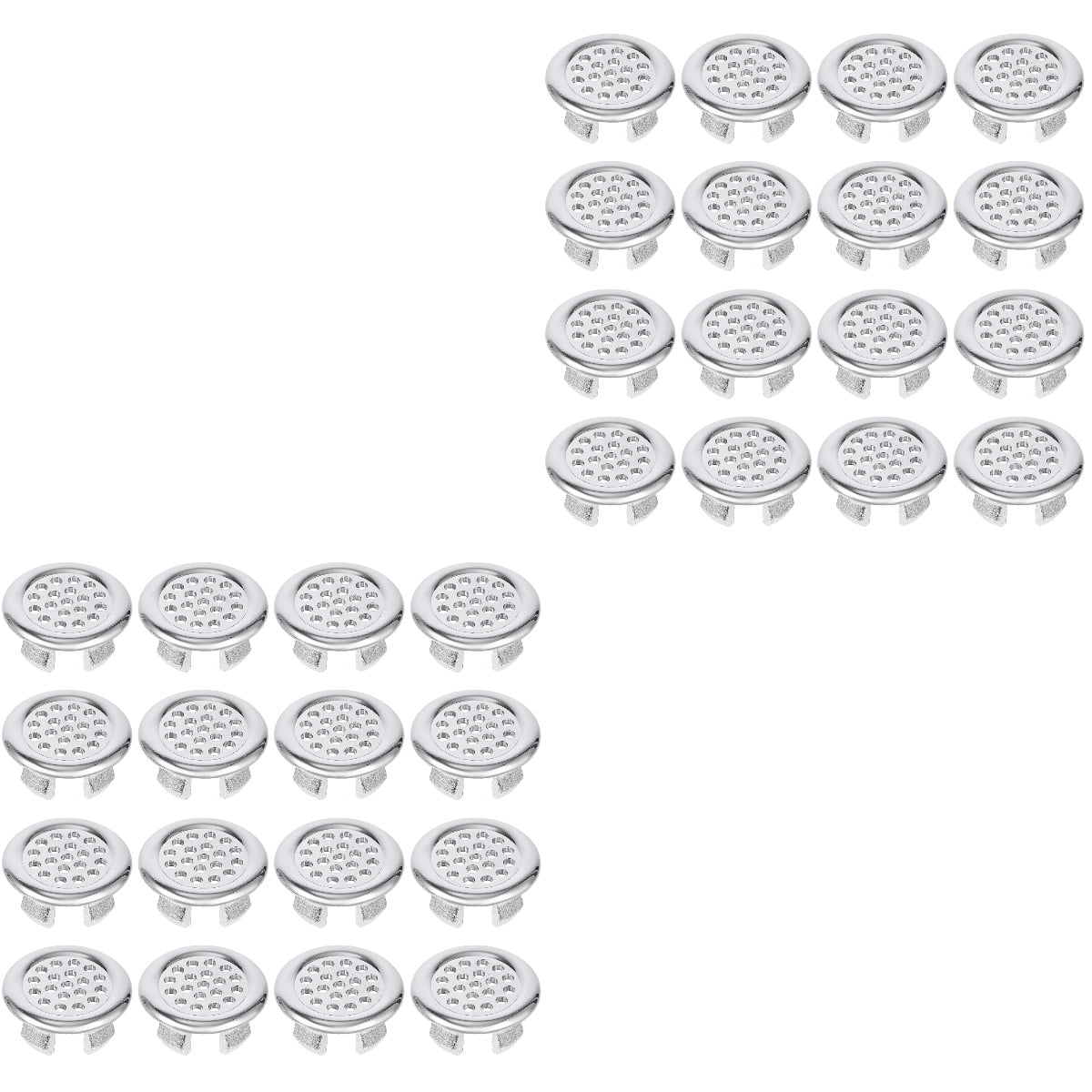 MLINS 40 pcs Bath Sink Hole Covers Bathroom Wash Basin Overflow Hole ...