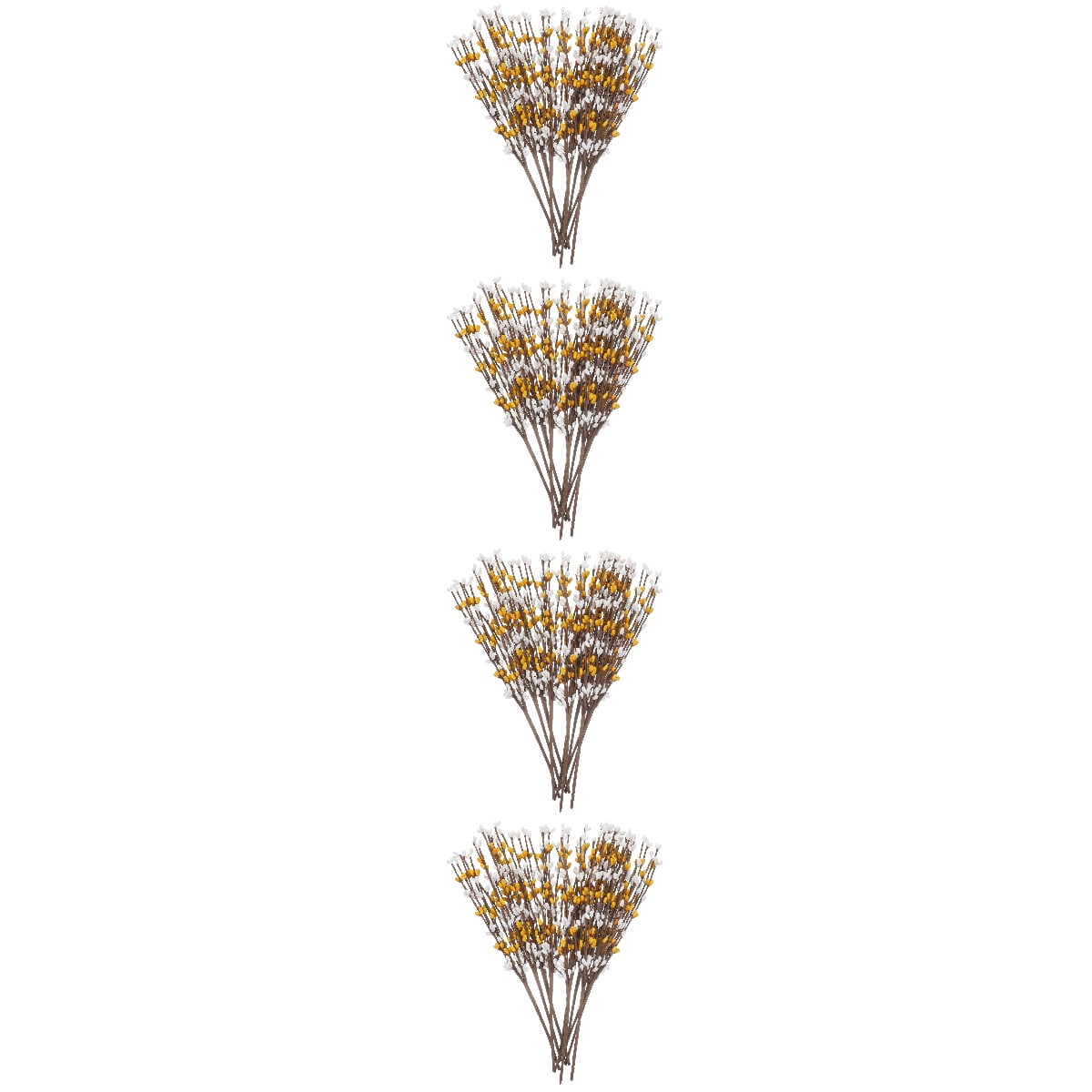 MLINS 40 pcs Flower Stems Flower Arrangement Picks Table Centerpieces ...