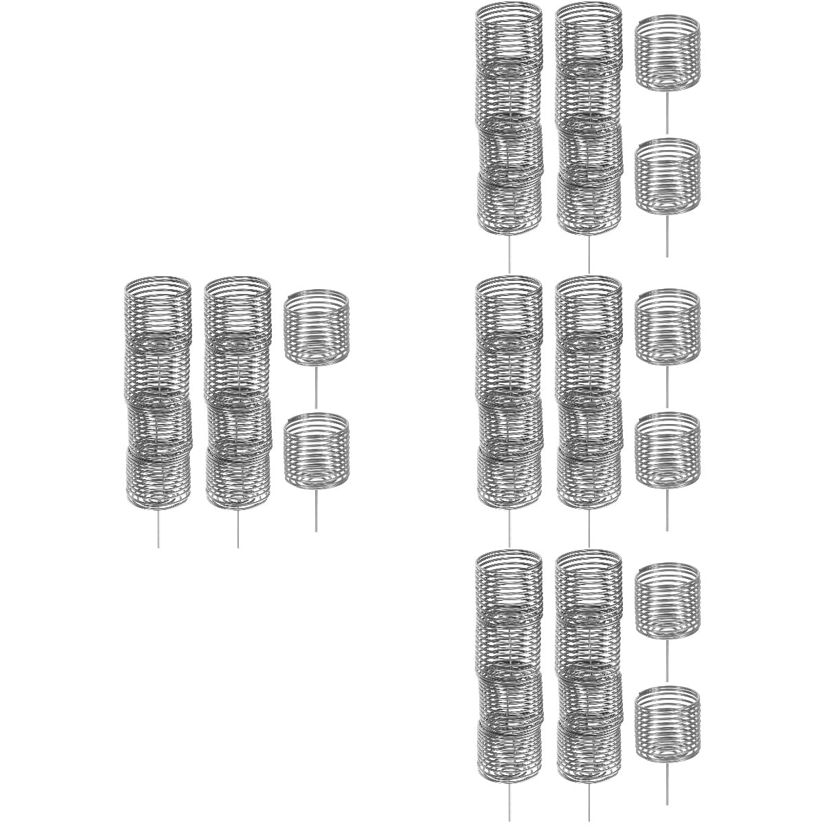 MLINS 40 pcs Stainless Steel Fertilizer Baskets Durable Fertilizer ...