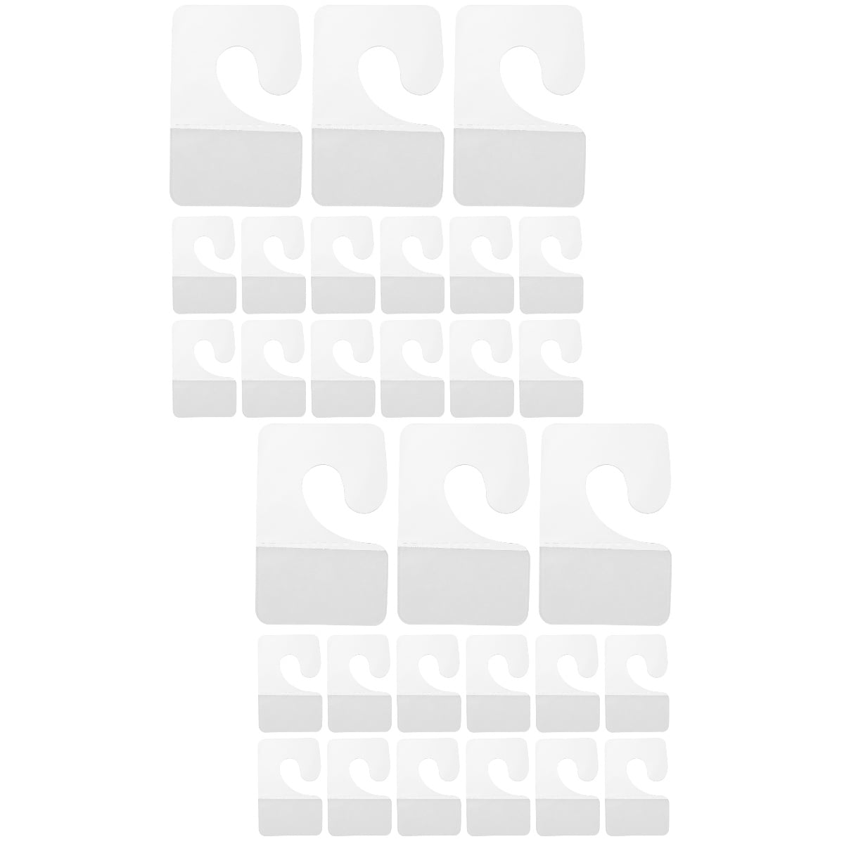 MLINS 400 Pcs Self Adhesive Hanging Tabs Hooks Hanging Tabs Hanger ...