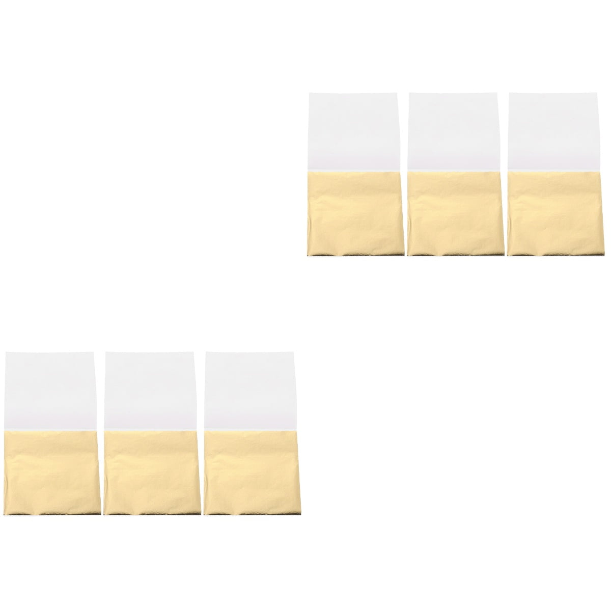 MLINS 400 Sheets of Metallic Foil Flakes Imitation Gold Foil DIY ...