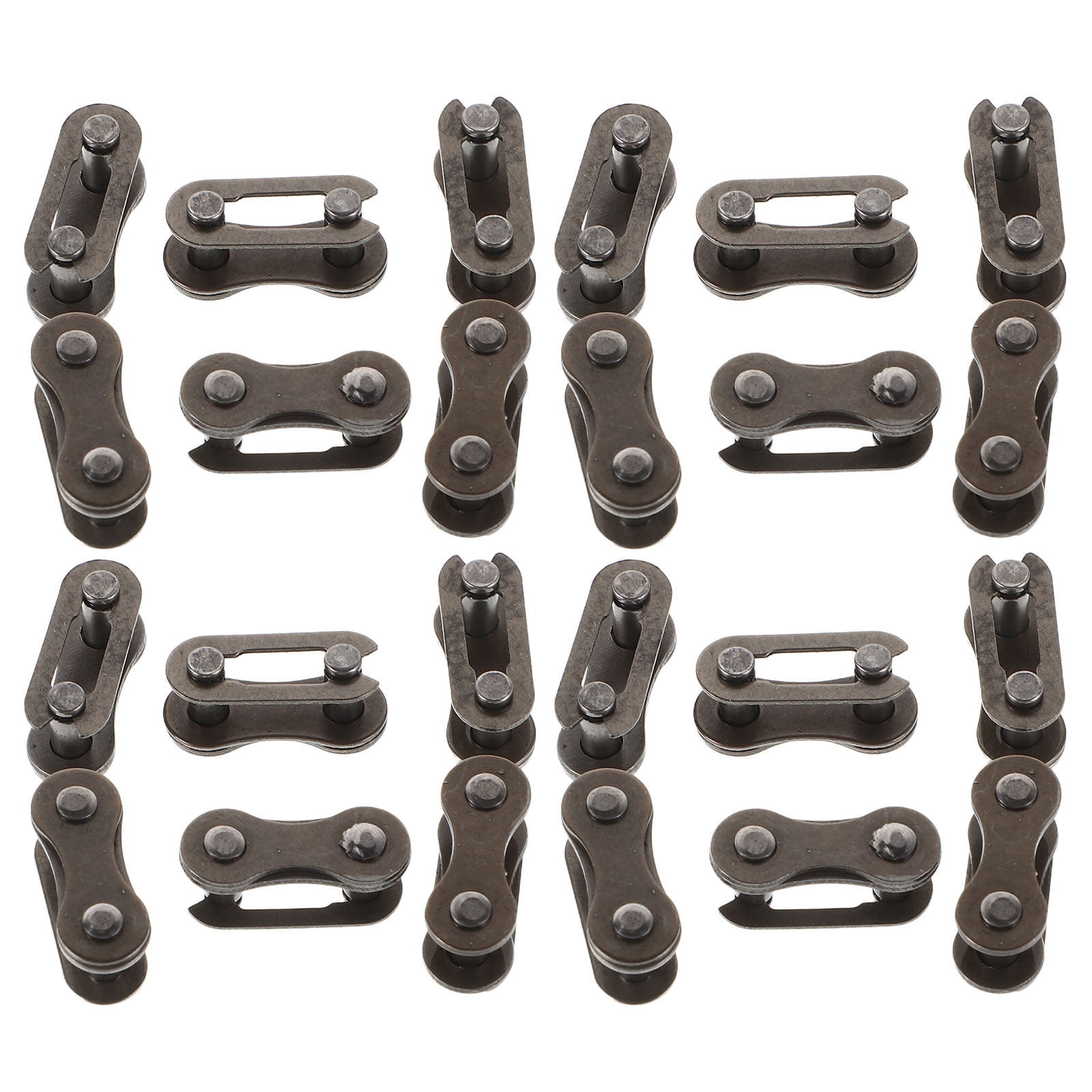 MLINS 40Pcs Bicycle Chain Link Single Speed Connector Metal Bike Link ...