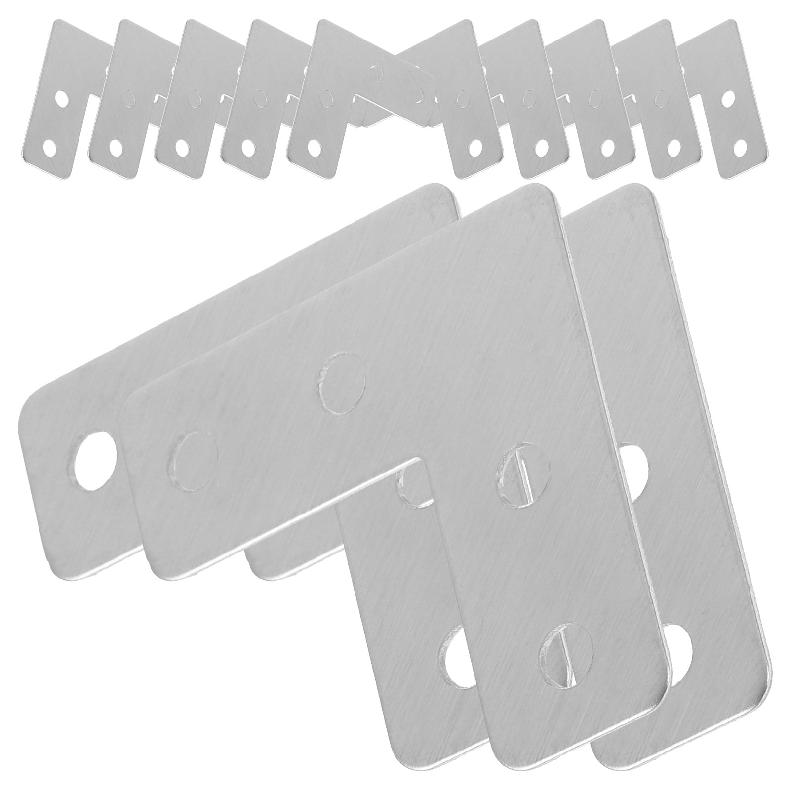 MLINS 40pcs Corner Braces Furniture Joints Fasteners L Shaped Brackets ...