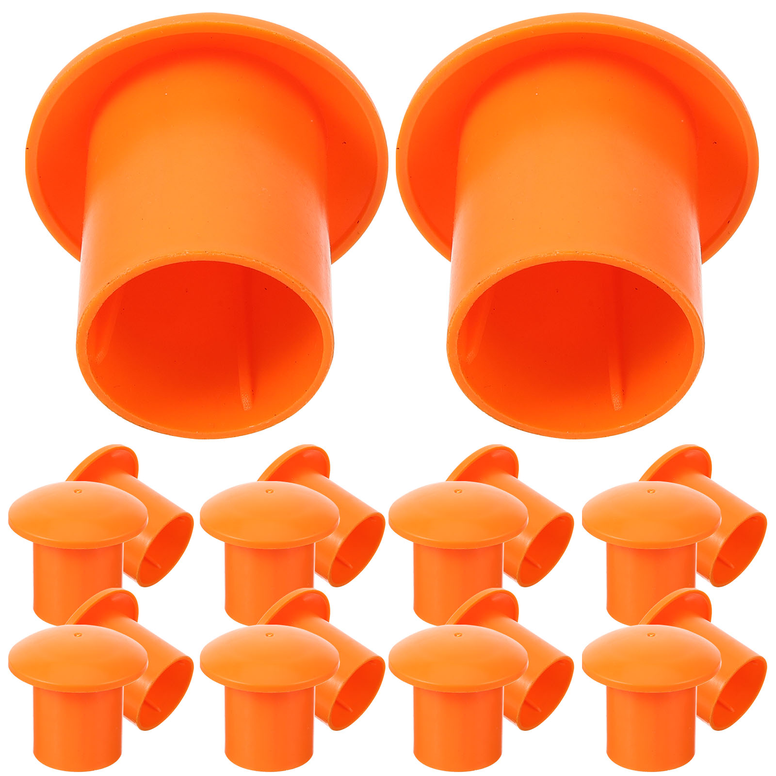 MLINS 40pcs Rebar Caps Plastic Rebar Mushroom Caps Protector for ...