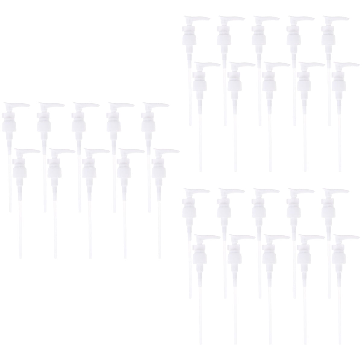 MLINS 45 Pcs Plastic PP Pump Heads Cream Bottle Pump Tops Spray Nozzle ...