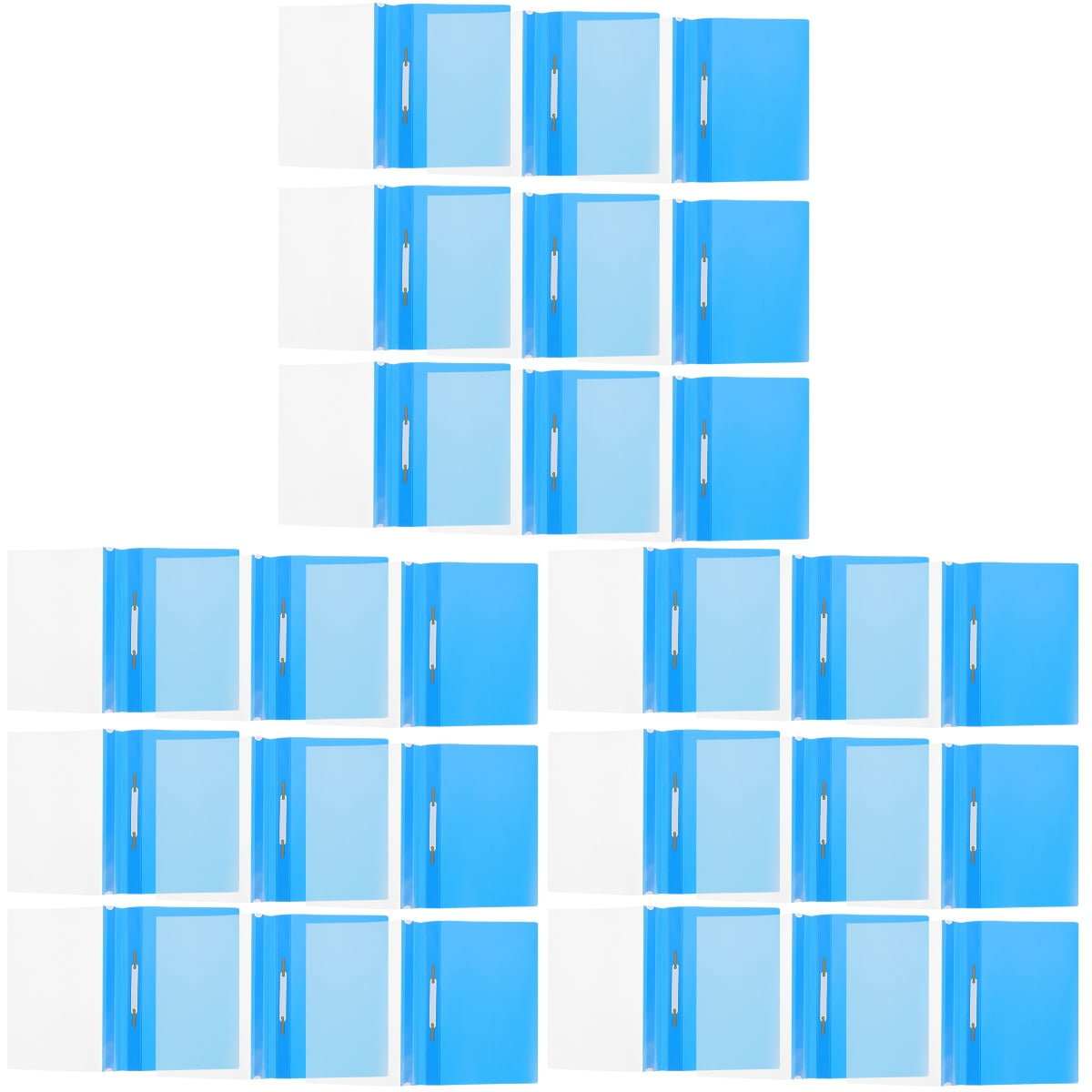 MLINS 45 pcs Student File Folders Plastic Binder Fold Organizers Report ...