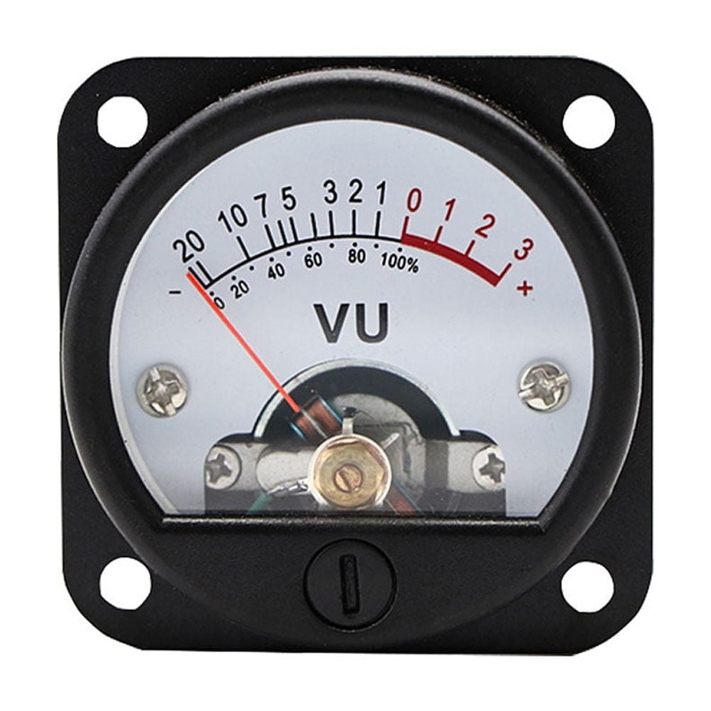 DINHEAROM Power Amplifier Meter 1Pcs For Engineers Home Use Black VU ...