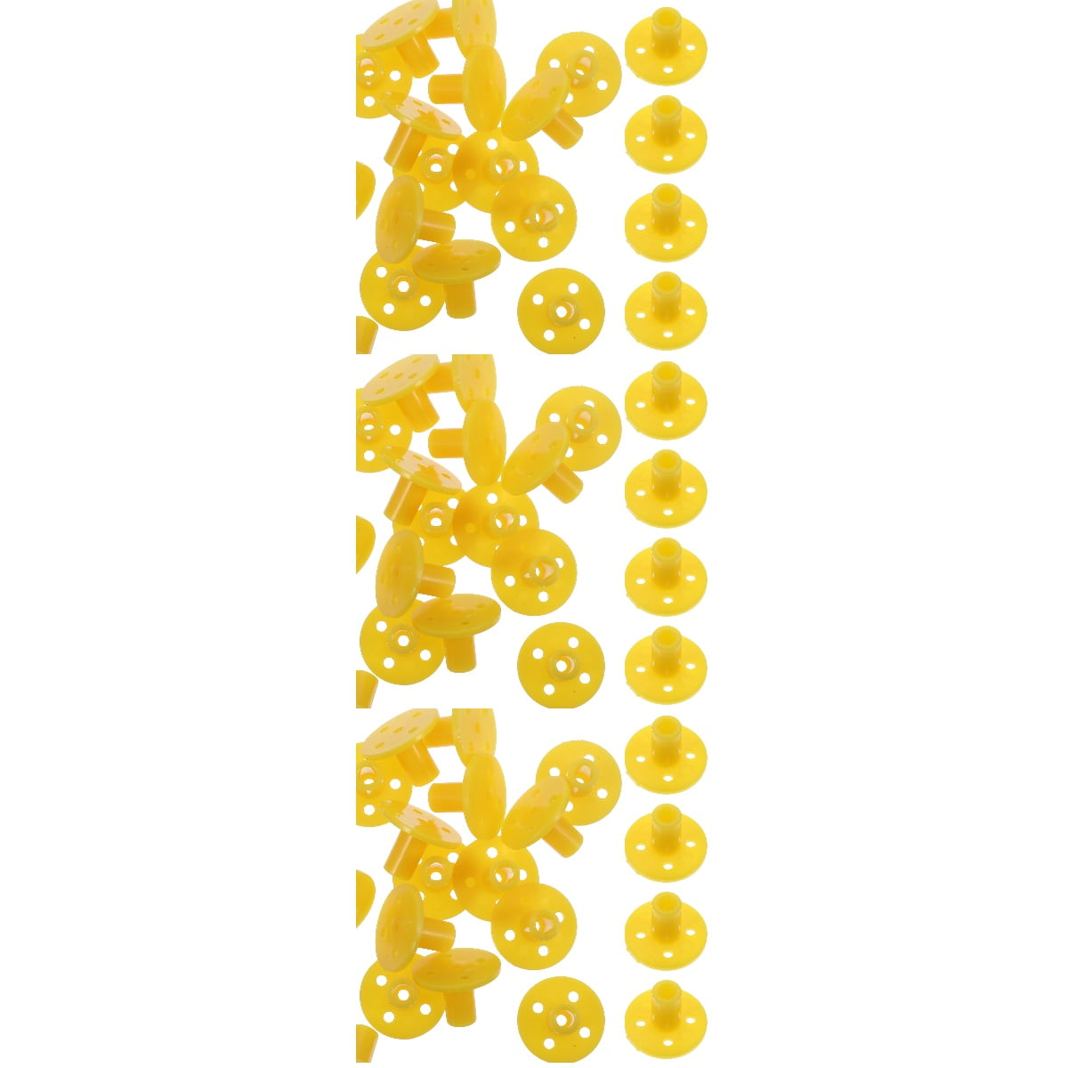 MLINS 48 Pcs Flange Coupling Motor Guide Shaft Internal Flanges ...