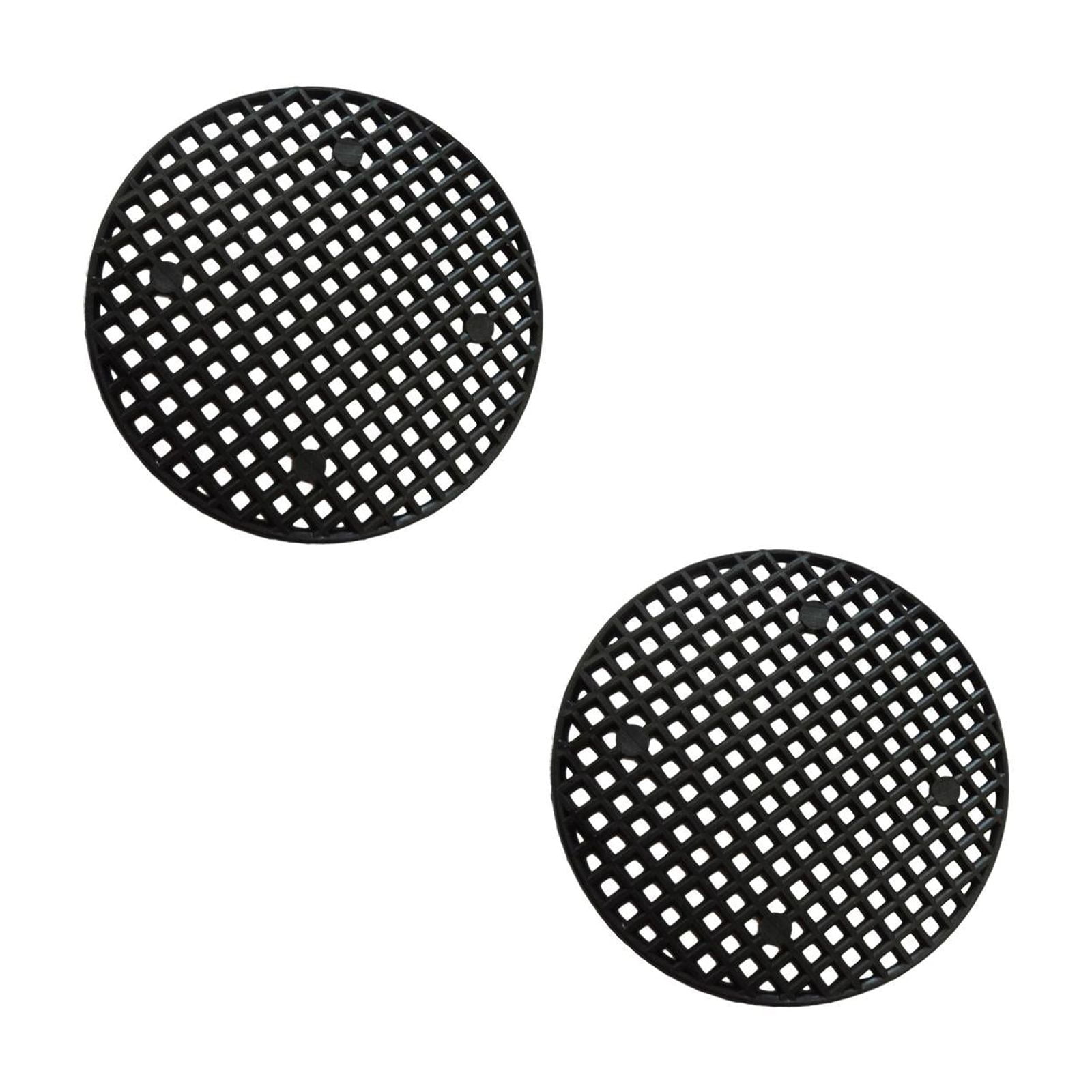 MLINS 48 Pcs Plastic Flower Pot Mesh Pad 7.5cm Diameter Bottom Grid Mat ...