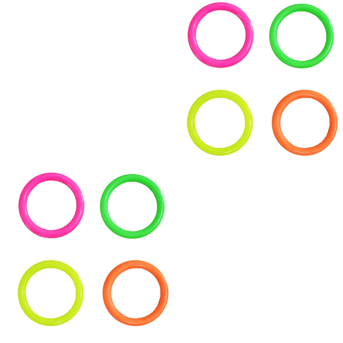 MLINS 48 pcs Outdoor Sports for Children Throwing Ring Invigorating ...