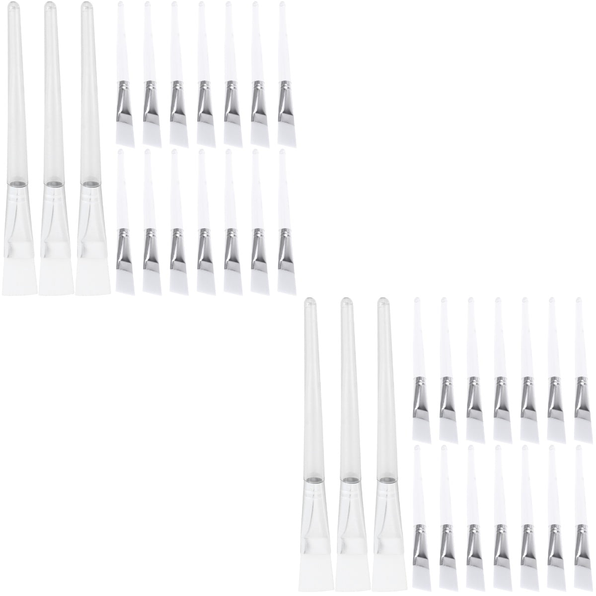 MLINS 48 pcs Reusable Mask Clay Mask Applicators Facial Beauty Mask for ...