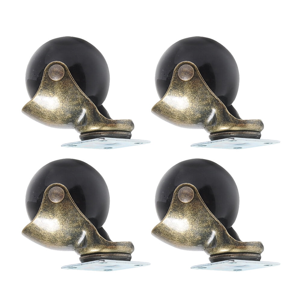 MLINS 4PCS 1.5 Inch Office Chair Round Swivel Industrial Universal ...
