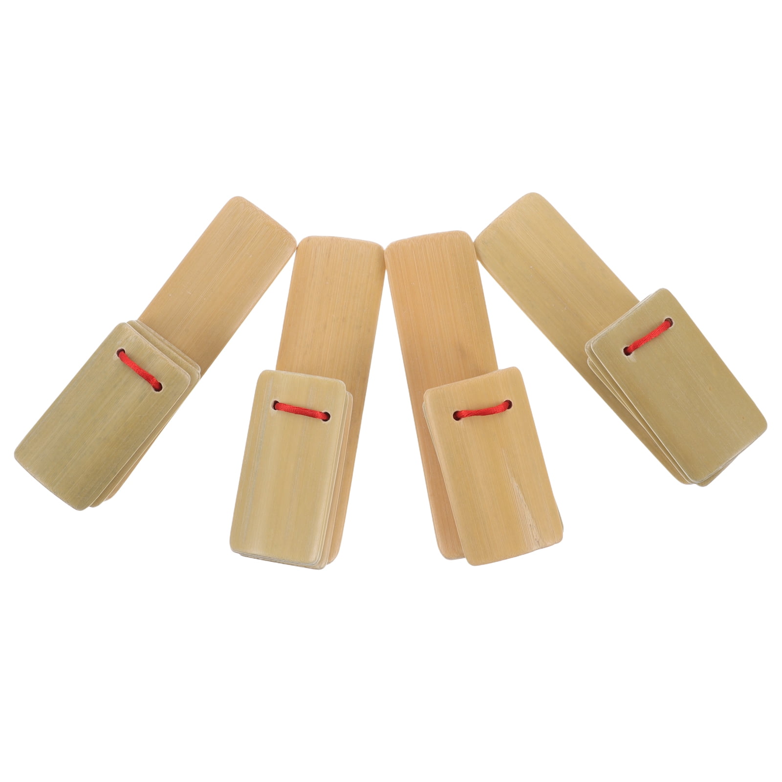 MLINS 4PCS Clappers Traditional Clappers Chinese Kuaiban Bamboo ...
