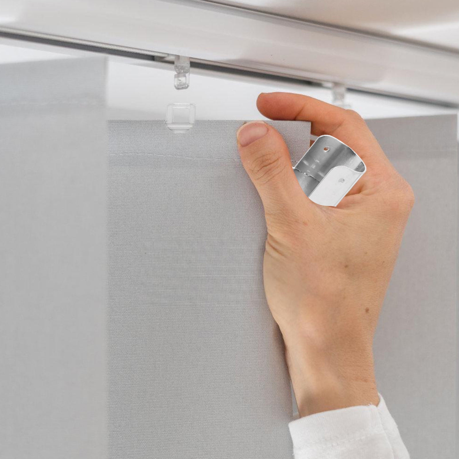 LIFKOME Pole Holder Curtain Wall Mount 4Pcs - Walmart.com