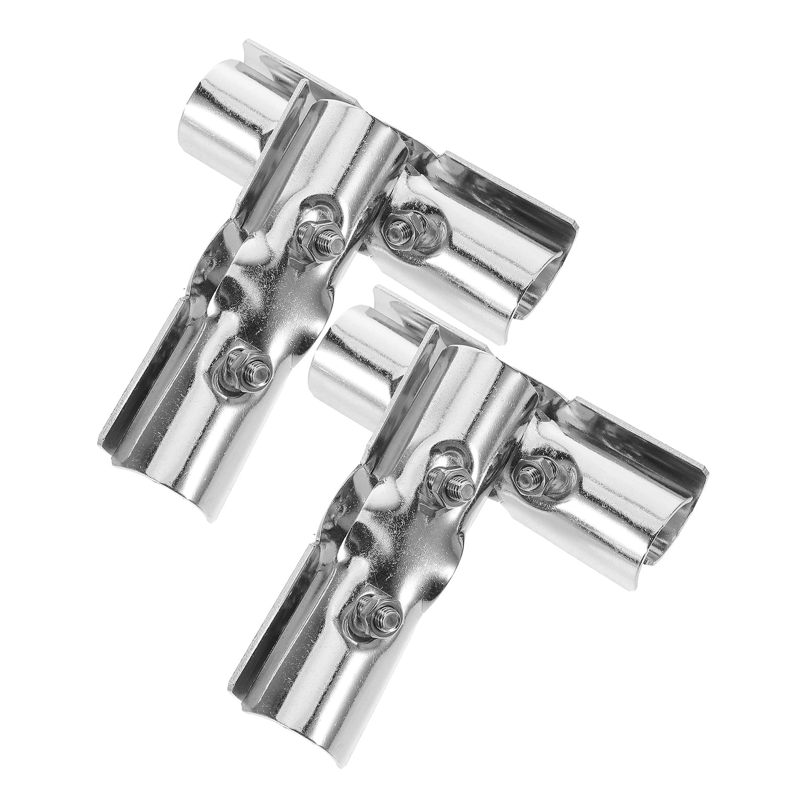 MLINS 4PCS Stainless Steel Pole Connecting Parts Straight Pole ...