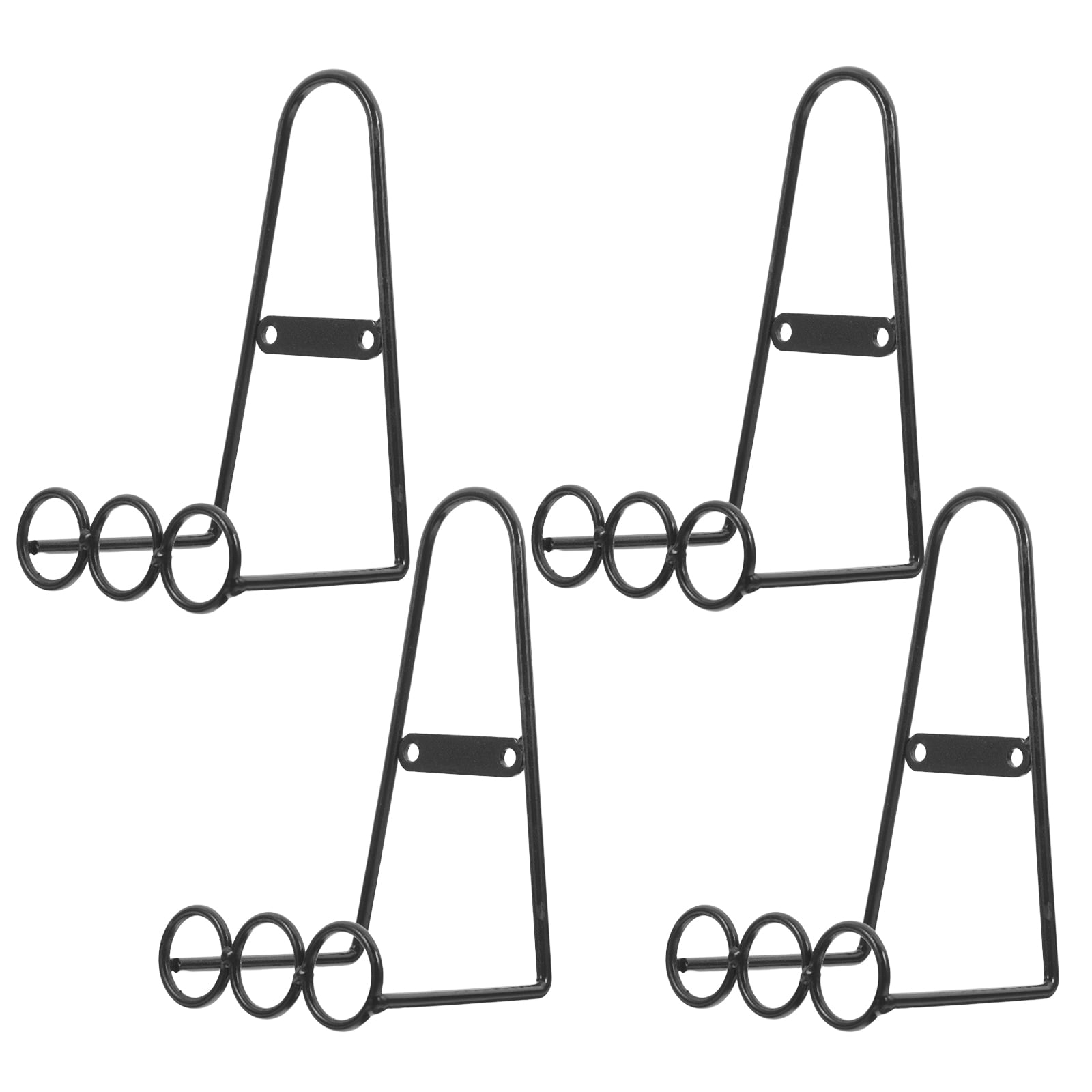 MLINS 4PCS Wall Easel Holder Metal Wall Mounted Plate Display Stand ...