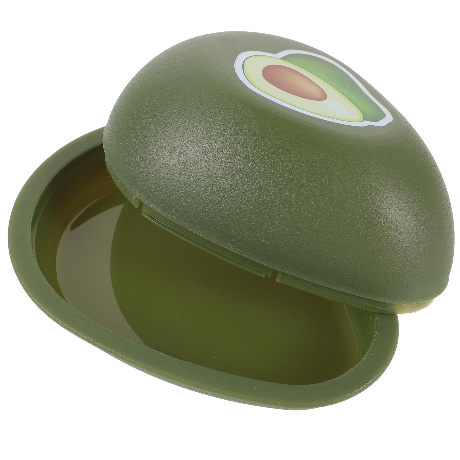 MLINS 4Pcs Avocado Shaped Fruit Storage Box for Refrigerator Use Made ...