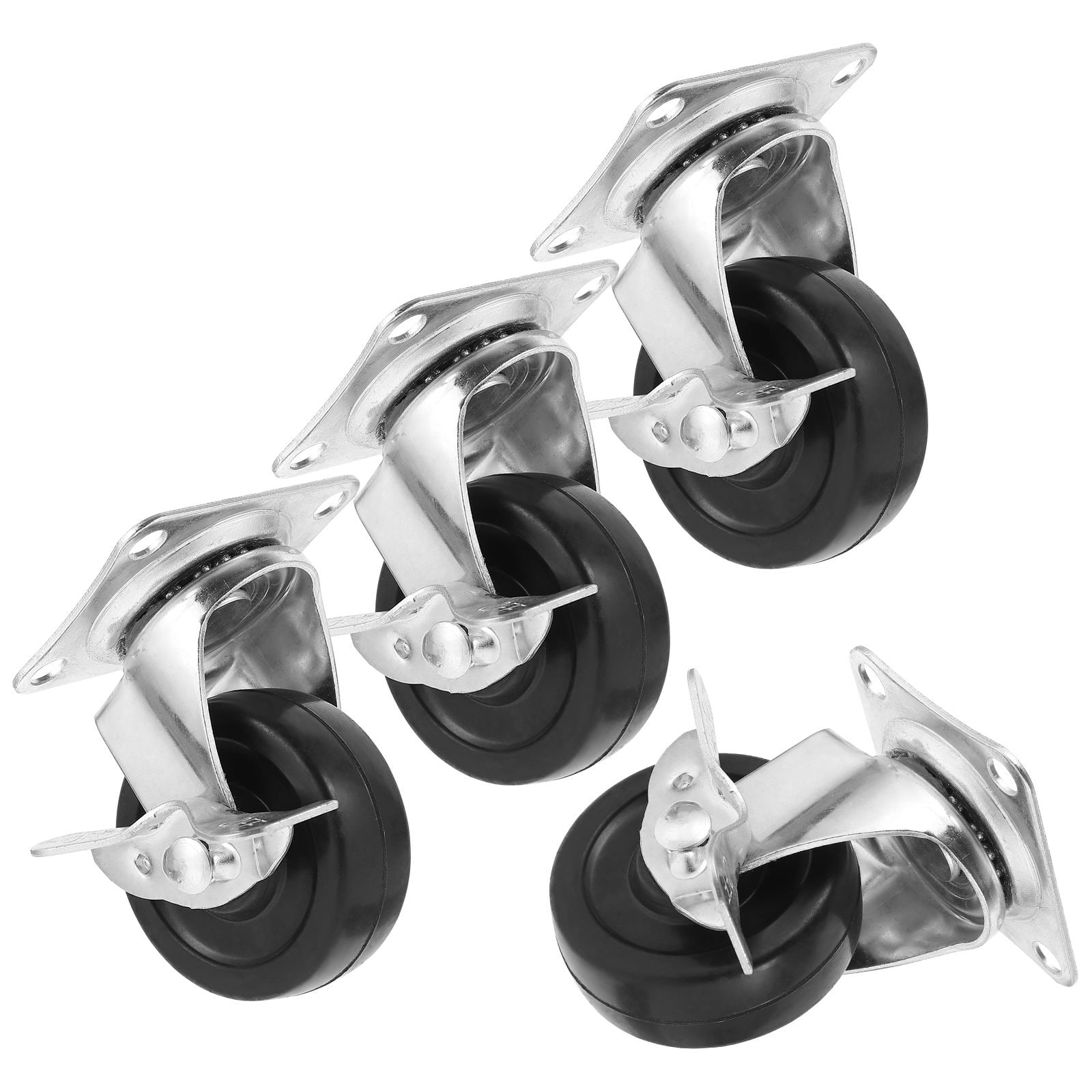 MLINS 4Pcs Cart Caster Wheels Cart Wheels Replacements Home Laundry ...