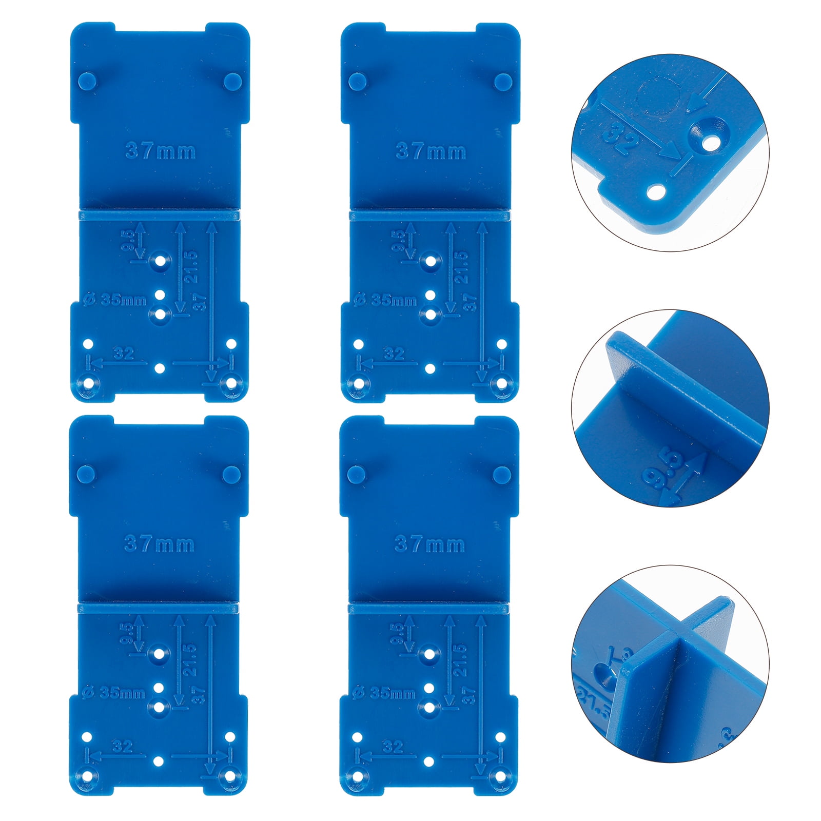 MLINS 4Pcs Hinge Positioning Tools Hinge Open Hole Locators Positioning ...