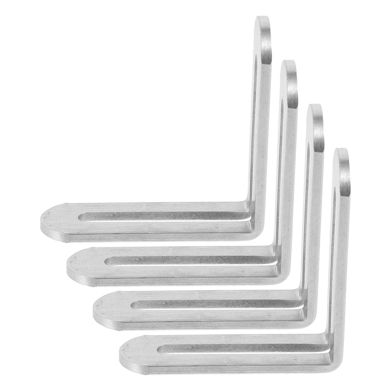 MLINS 4Pcs Metal L-Shape Corner Brace Bracket Right Angle Bracket ...