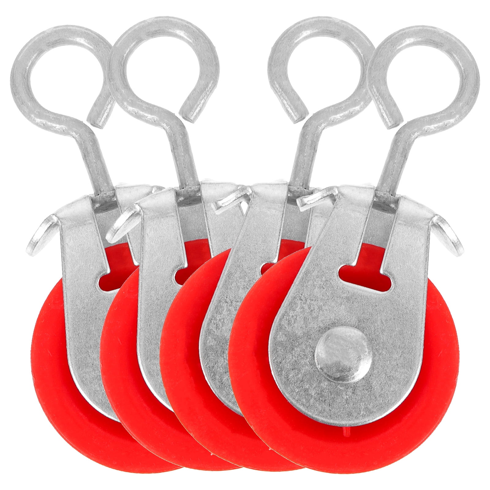 MLINS 4Pcs Multi-use Pulley Wheel Daily Use Greenhouse Pulley Small ...