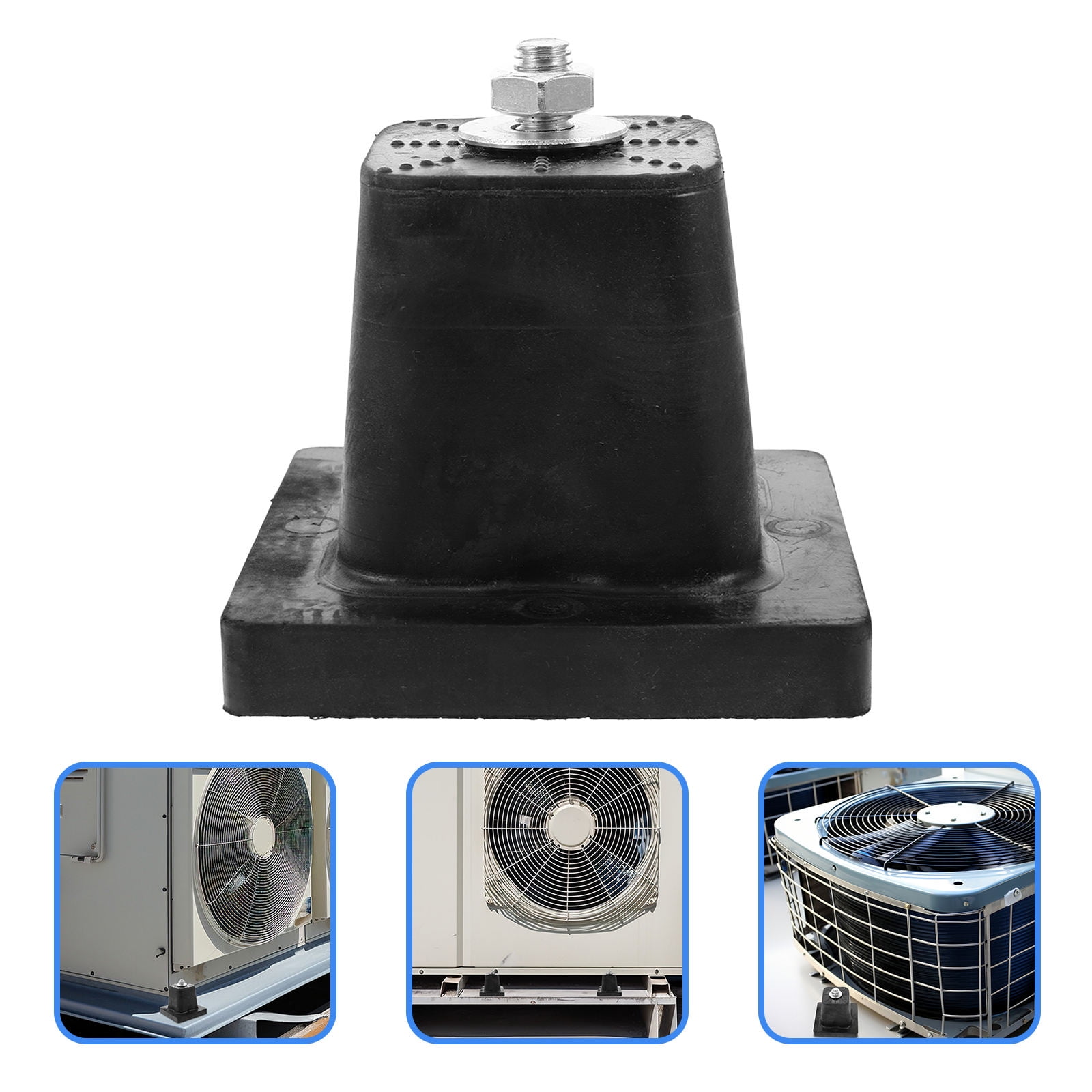 MLINS 4Pcs Outdoor Air Conditioner Vibration Pads Air Conditioner ...
