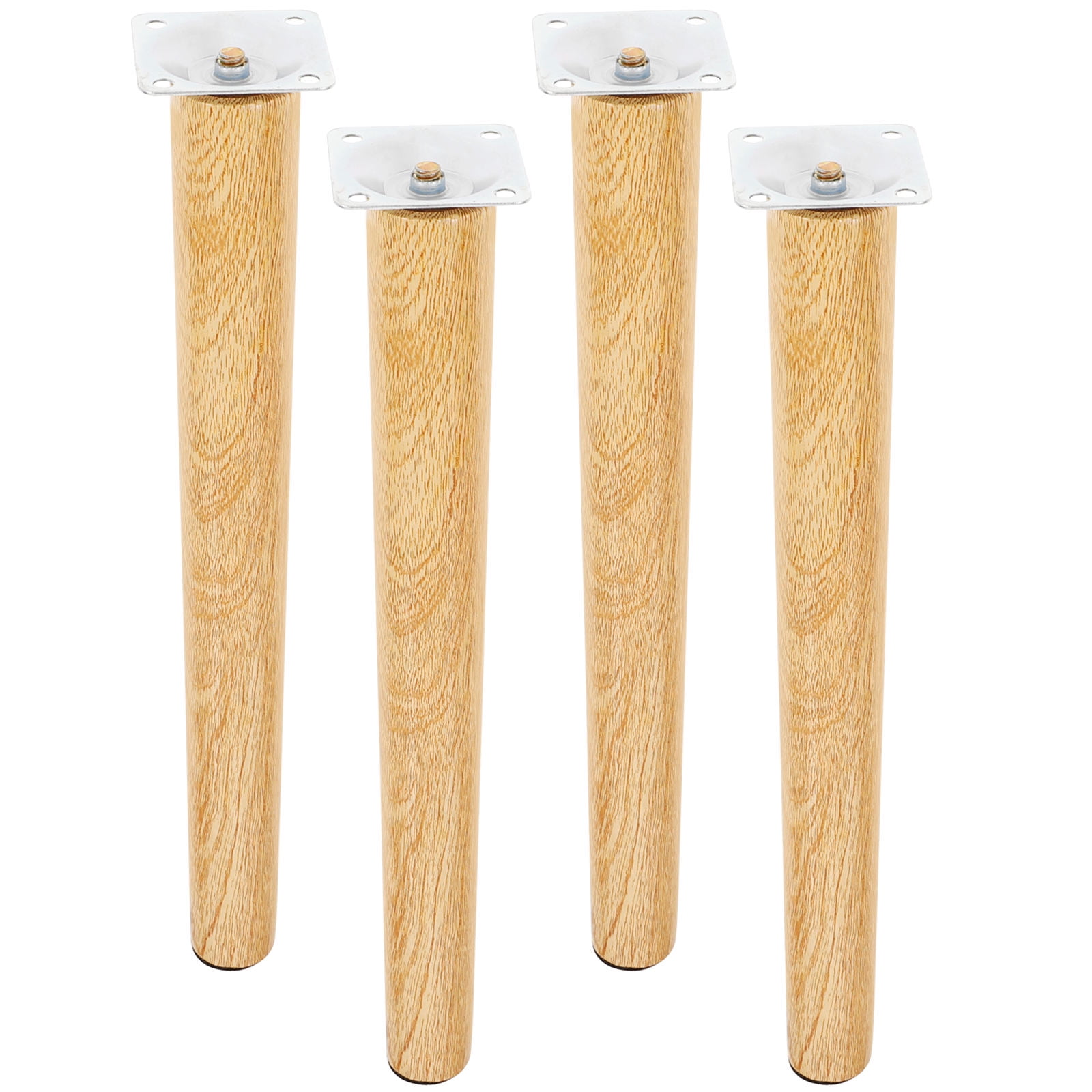 MLINS 4Pcs Simple Design Wood Table Legs for Cabinet and Sofa Feet DIY ...
